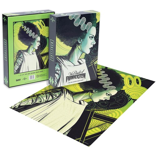 Universal Monsters Bride of Frankenstein 1000 Pc Limited Edition Jigsaw ...