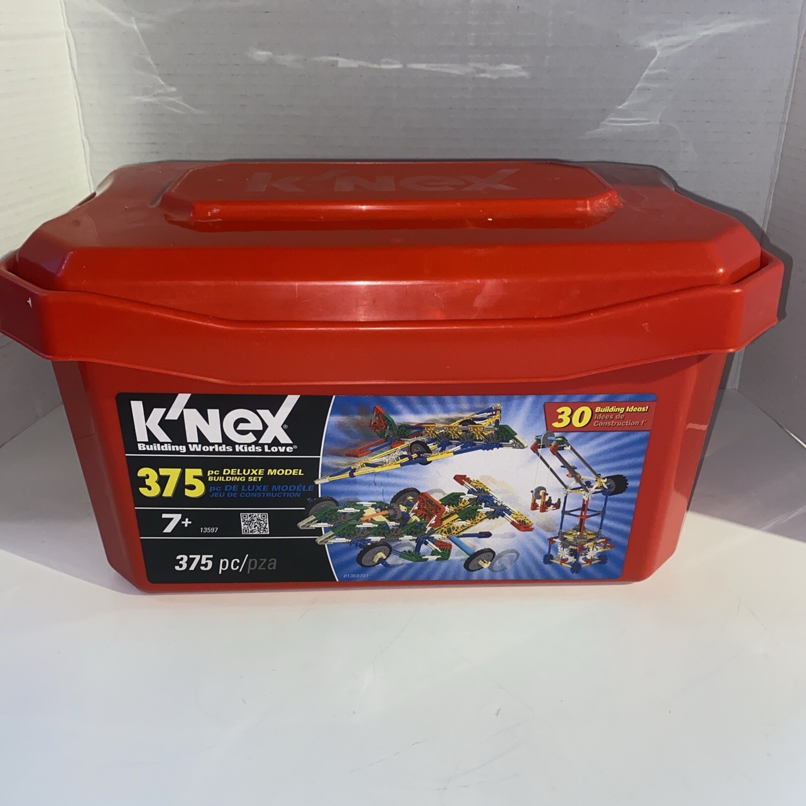 K'nex 375 Piece Deluxe Building Set #13597 | eBay