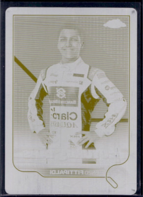 2022 Topps Chrome Formula 1 F1 Enzo Fittipaldi Yellow Printing Plate #1 ...