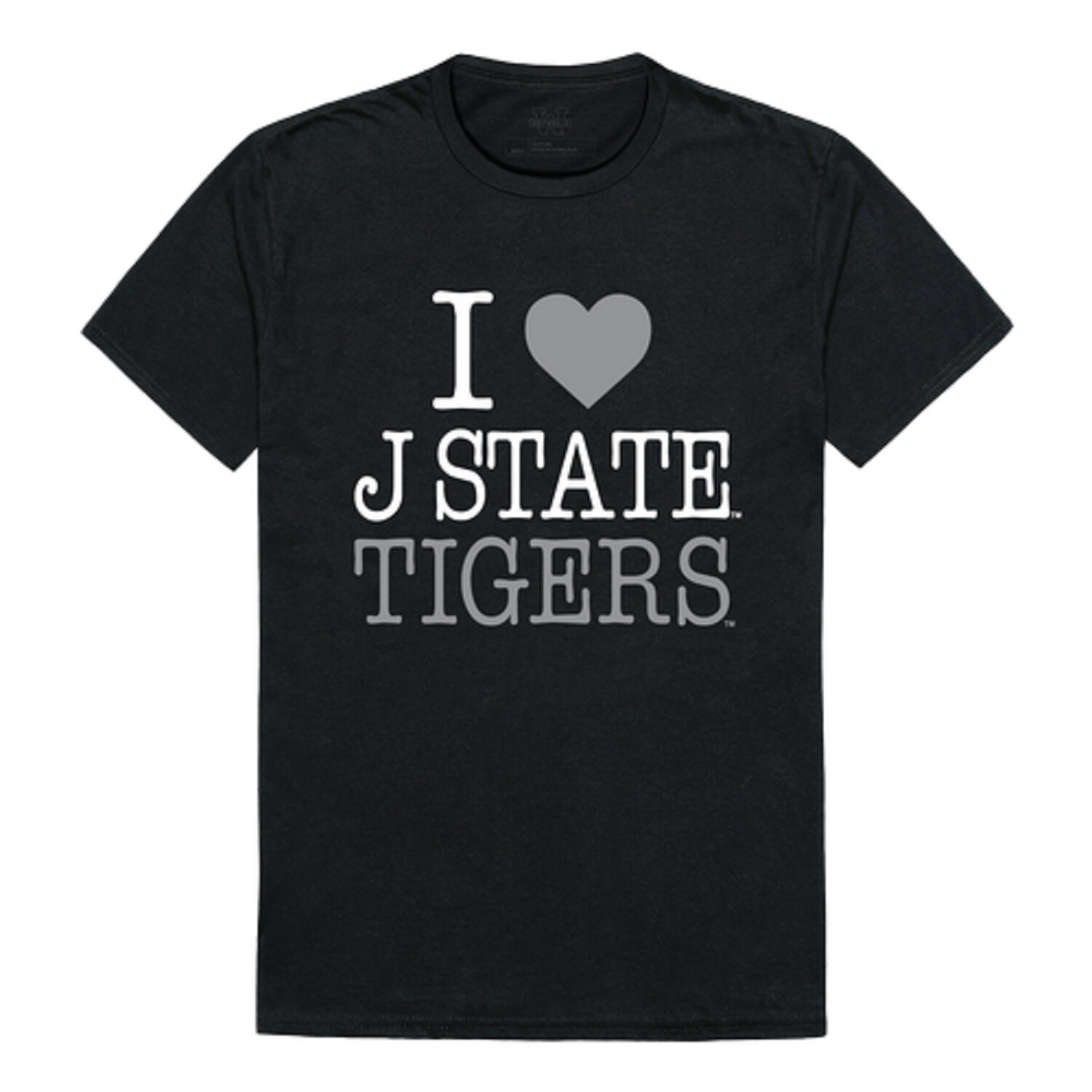 Jackson State University Tigers JSU J-STATE NCAA Cotton I Love Tee T ...