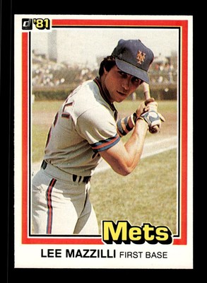 1981 DONRUSS #34 LEE MAZZILLI | eBay