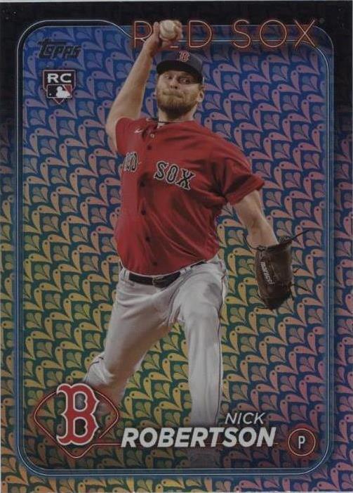 2024 Topps Series 1 - Nick Robertson #13 Holiday (RC) for sale online ...