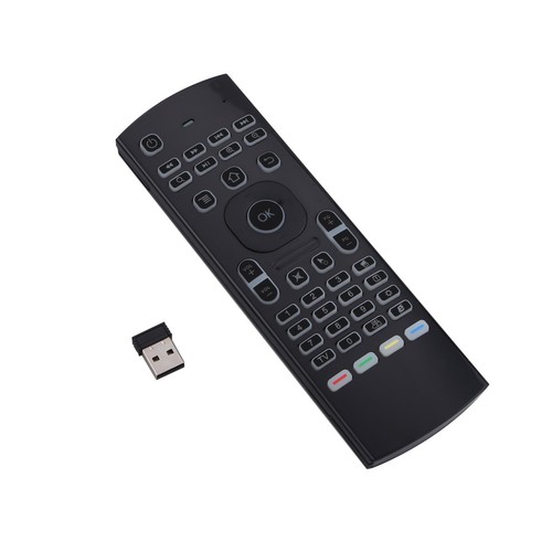 Remote Control MX3 Backlight Air Mouse 2.4G RF Keyboard For KODI TV BOX ...
