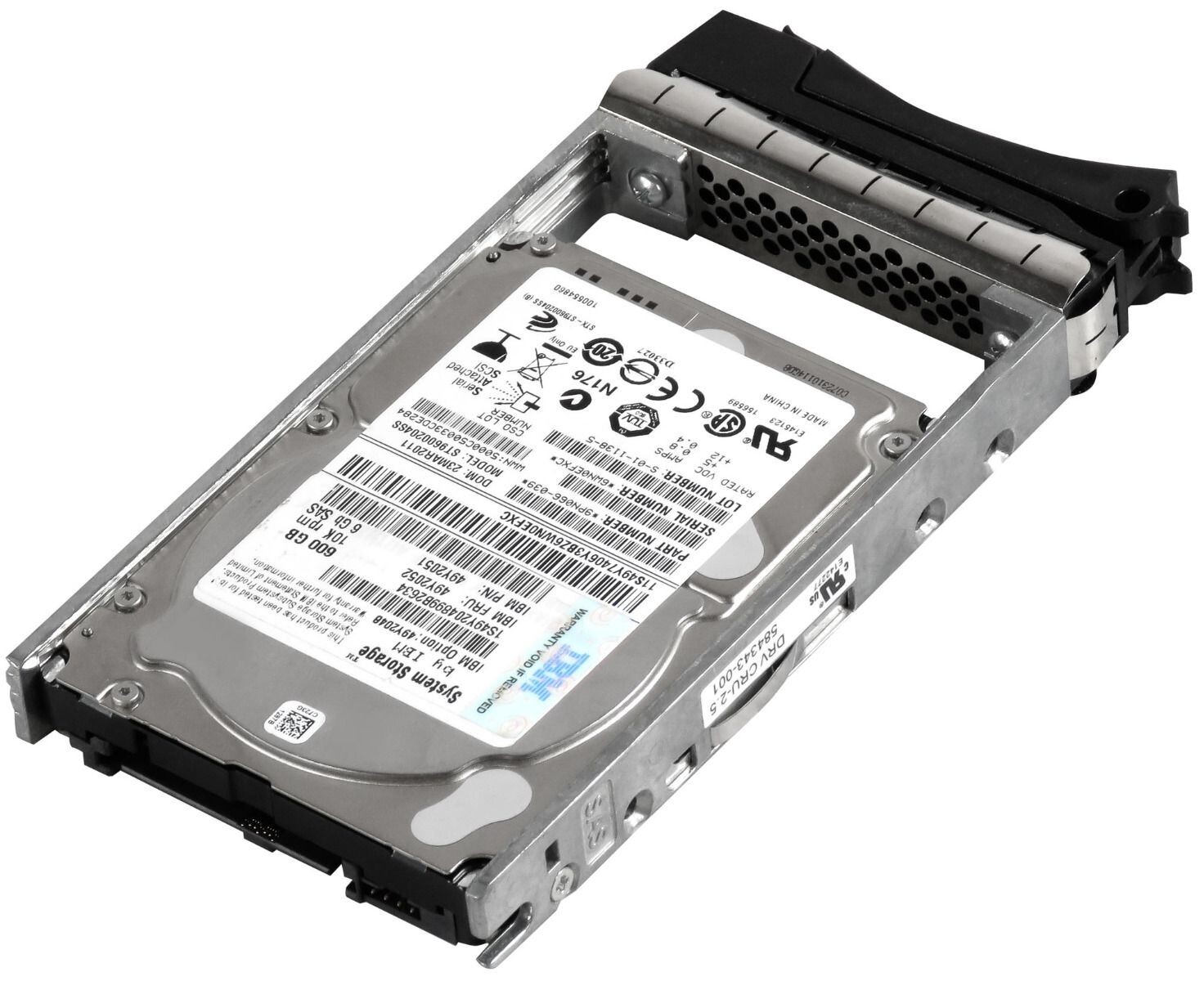 Hard Drive IBM MBF2600RC 600GB 10000RPM SAS II 16MB Cache 2.5'' 49Y2051 ...