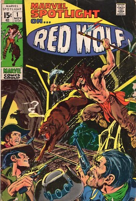 Marvel Comics Marvel Spotlight on Red Wolf #1, Very Good Condition! | eBay