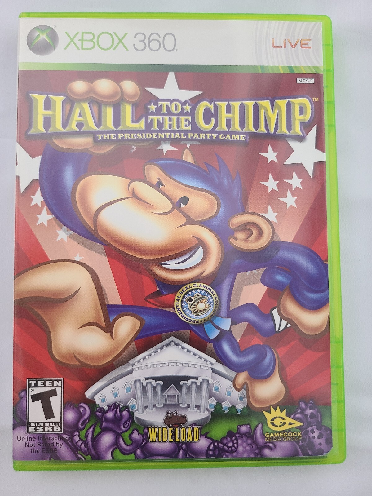 Hail to the Chimp (Microsoft Xbox 360, 2008) Tested + Working ...