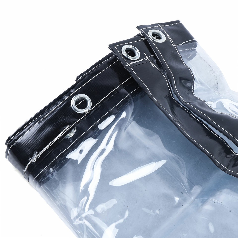 NEW Waterproof Heavy Duty Industrial Commercial PVC Vinyl Clear Curtain ...