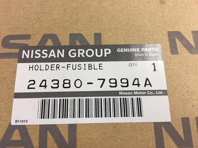 Genuine Nissan OEM 24380-7994a Holder-fusible 243807994A for sale ...