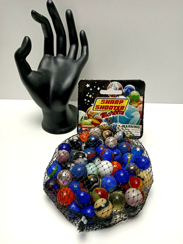 Sharp Shooter Glass Marbles - Hunter Leisure PTY - In Bag - 80 Of New Old Stock | eBay Australia