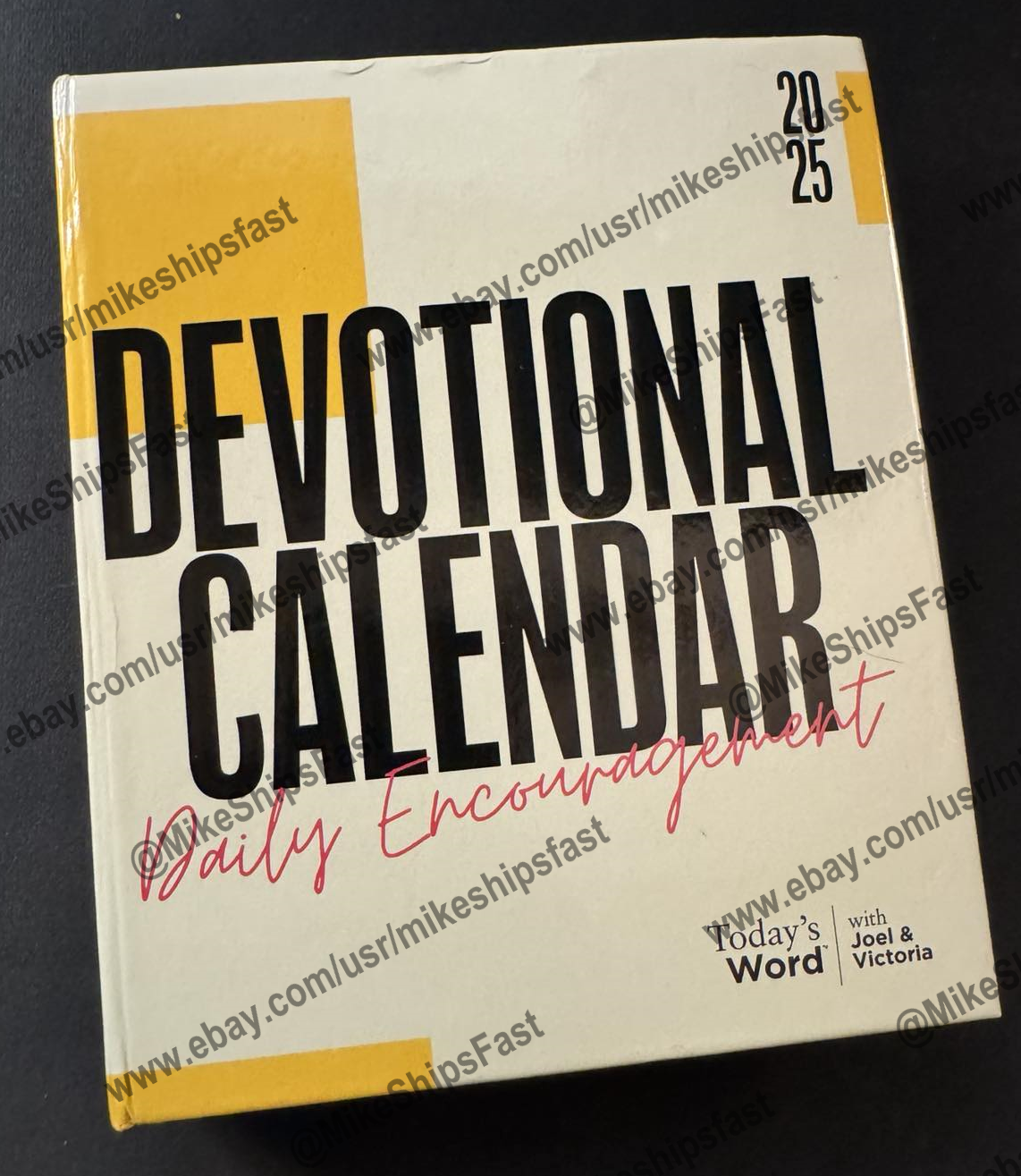 Brand New!! "2025 Today's Word Devotional Calendar" Joel Osteen FREE SHIPPING! | eBay