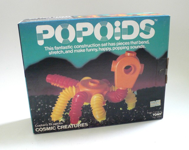 1983 Vintage TOMY POPOIDS Cosmic Creatures Construction Set Toy 5201 ...