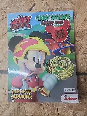 Mickey and the Roadster Racers - High Speed Adventures Giant Sticker ...
