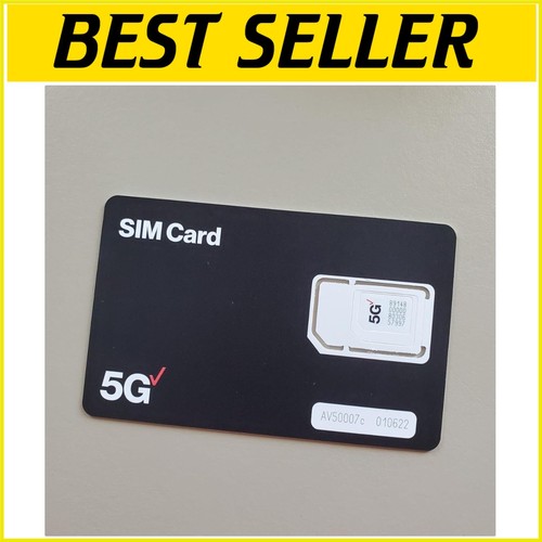 Seamless Connectivity with 10 Triple Cut Verizon SIM Cards - 4G and 5G ...