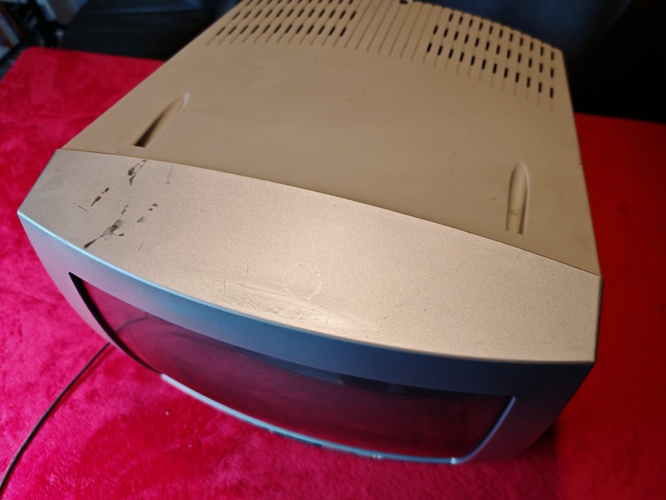 Alba CTV3485 14” Inch CRT TV Colour Video Retro Gaming - SPARES REPAIR ...