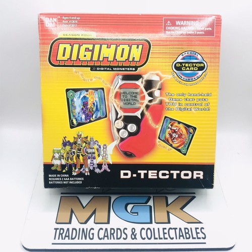 NEW Digimon Digivice D-Tector V1 Black Red Box Original Ver.1 BOXED ...
