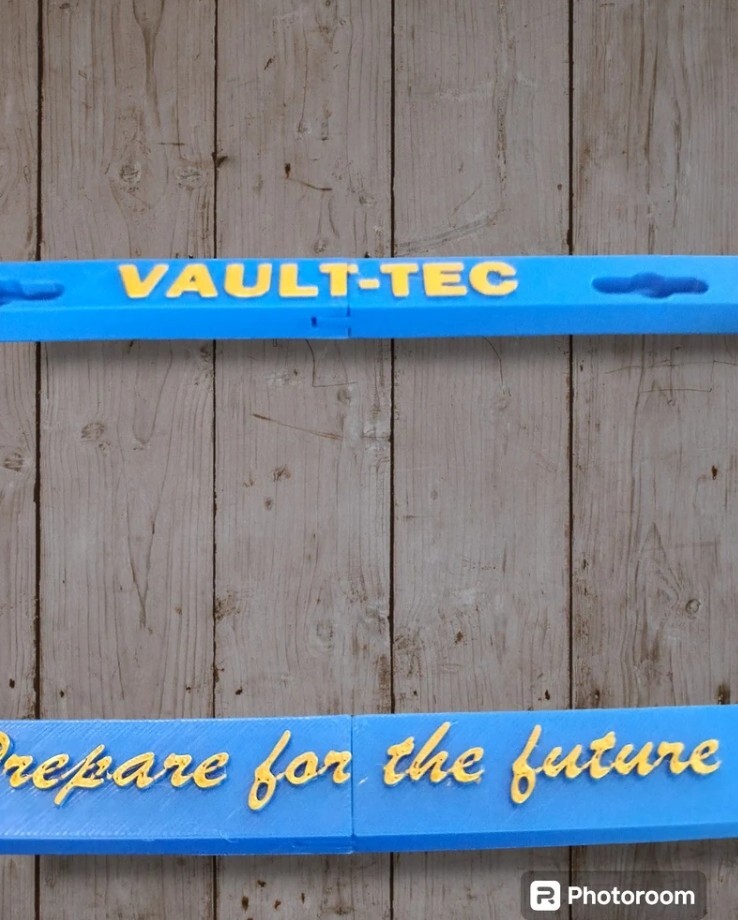Fallout Vault-Tec Prepare for the Future License plate frame / cover | eBay
