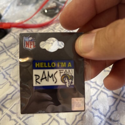 Los Angeles Rams Name Tag Pin NFL | eBay