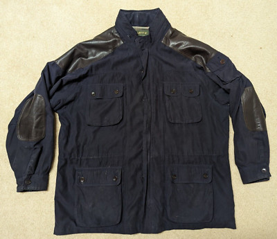 Orvis Signature Collection Mens Coat Jacket Hidden Hood Safari Zambezi ...