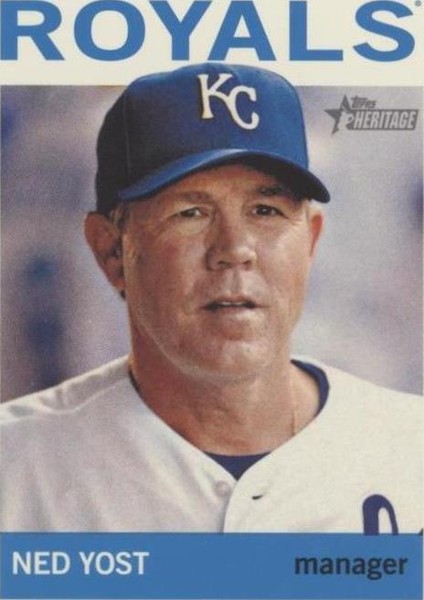2013 Topps Heritage - #121 Ned Yost, Ned Yost for sale online | eBay