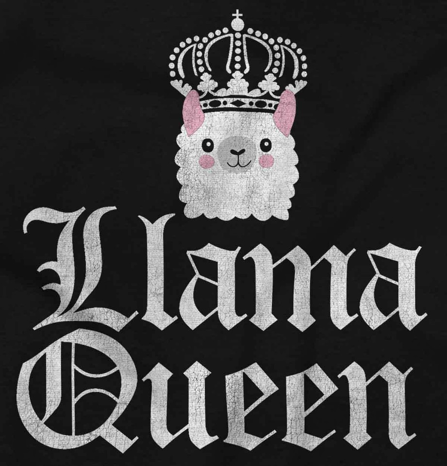 Llama Queen Save The Drama Alpaca Cute Gift Womens Tank Top Sleeveless ...