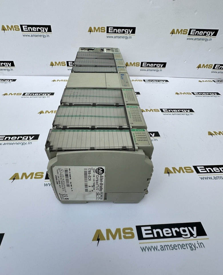 ALLEN BRADLEY COMPACTLOGIX 1769-L32E RACK PB4, IQ32, IQ16, OB32, OB16 ...