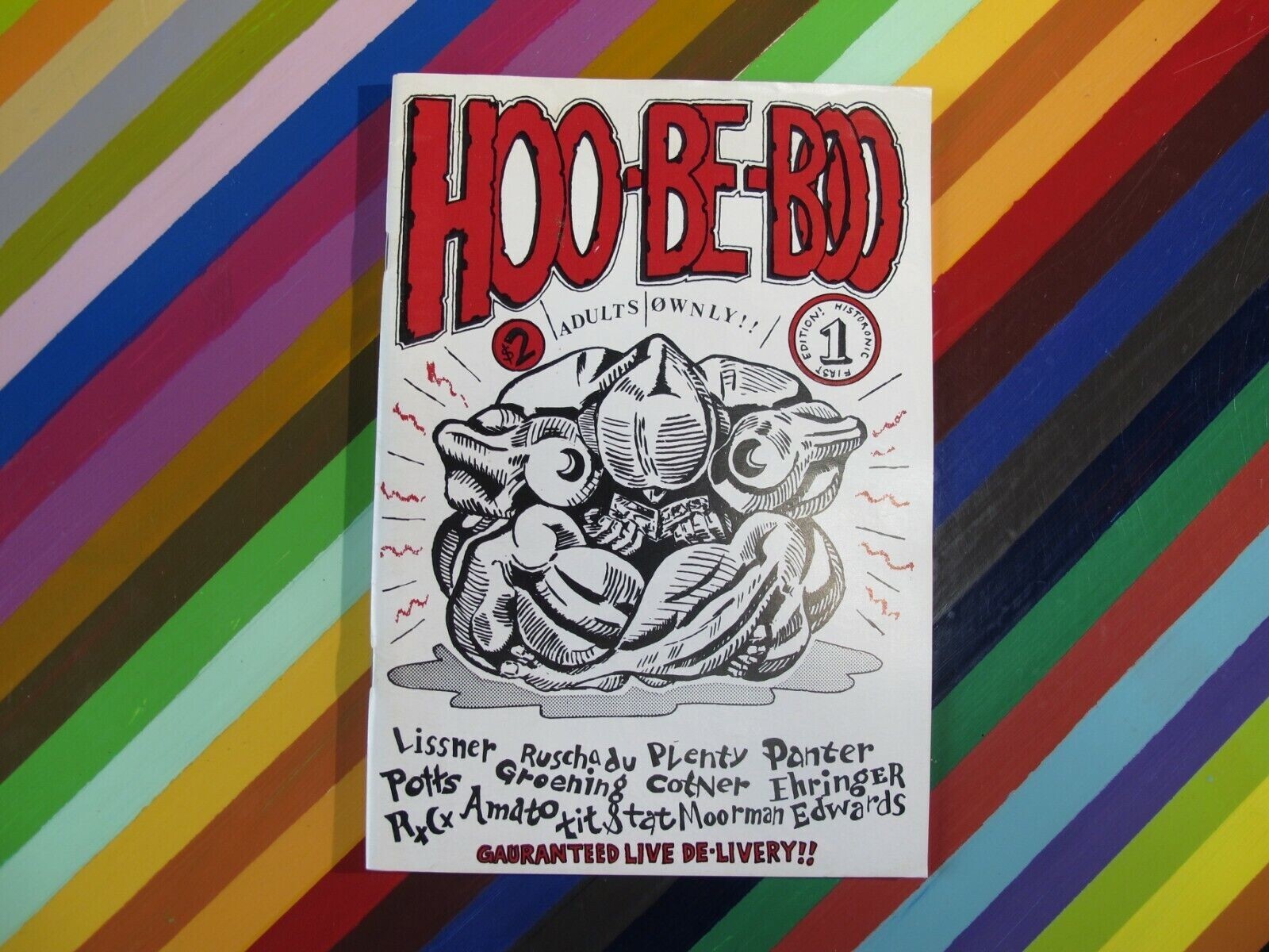 vtg underground comic 1983 Hoo-Be-Boo #1 Gary Panter Matt Groening | eBay
