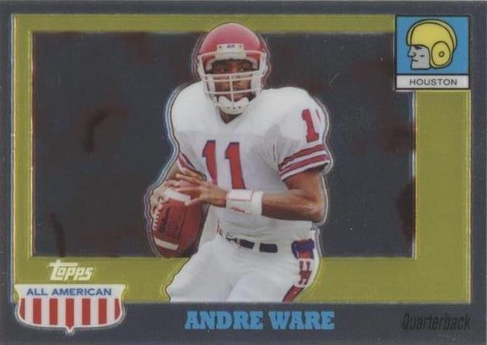 2005 Topps All American Retired Edition - Andre Ware #77 Chrome /555 ...
