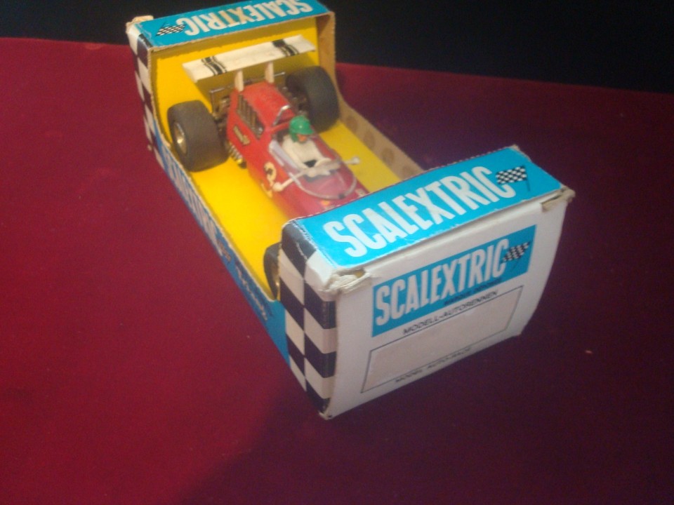 VINTAGE SCALEXTRIC CAR - C9 FERRARI G.P. F1 BOXED | eBay UK