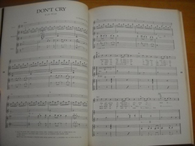 Asia Sound BScore clavier vocal guitare TAB score ASIA | eBay