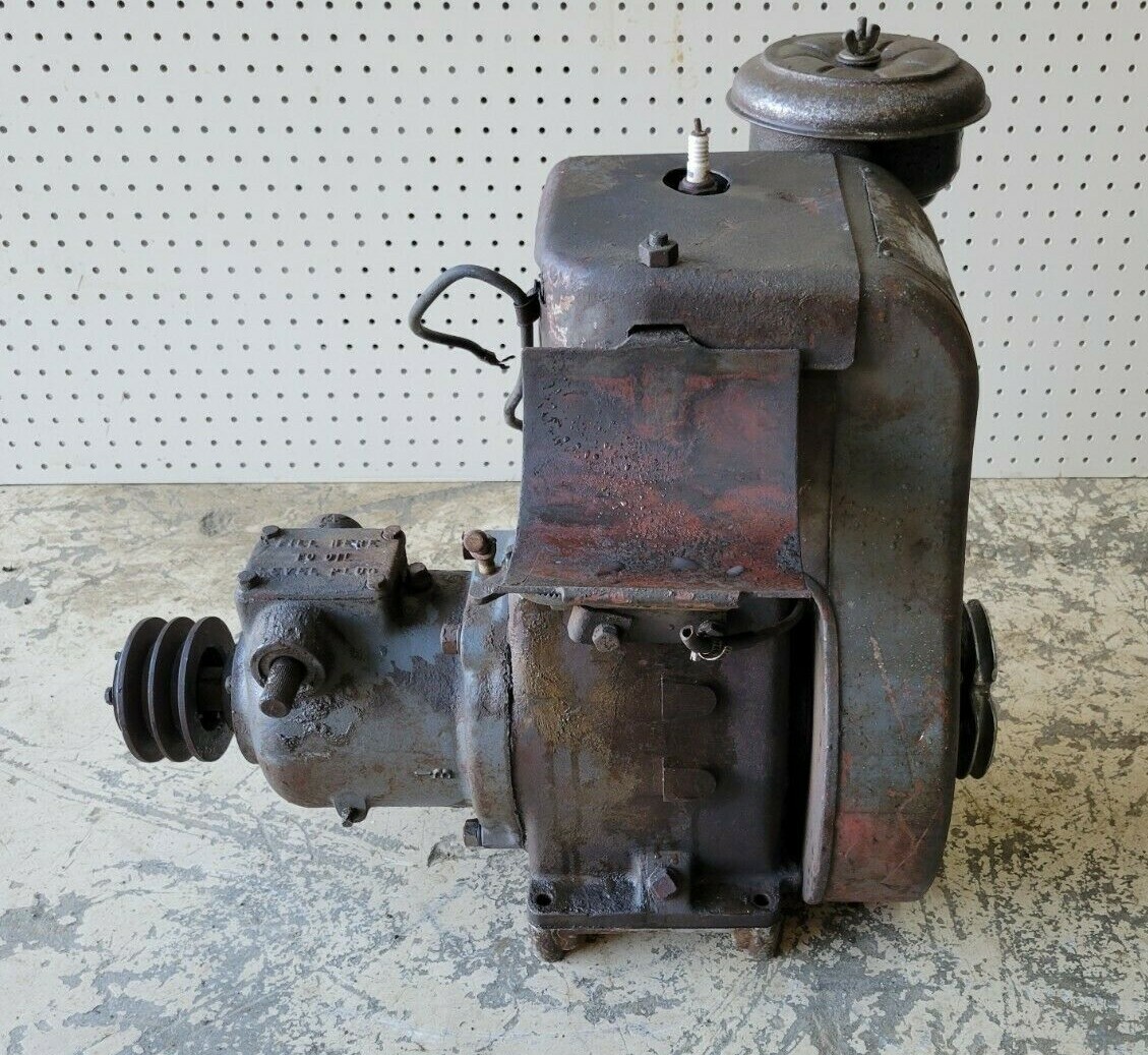 Wisconsin Model AENL Hand Crank Engine Ser 3261035 Mostly Complete With ...