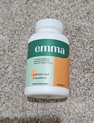 Emma Relief Supplement Konsciens Keto for Gut Bloating 60 Capsules Exp ...