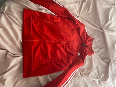 Red Adidas jacket original | eBay