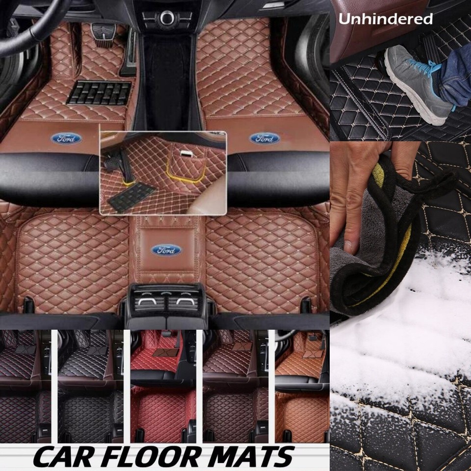 For Ford F150 2004-2024 Car Floor Mats Auto Carpets Custom Waterproof ...