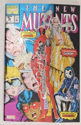 NEW MUTANTS 98 FOIL FACSIMILE 2024 NM 1ST DEADPOOL MARVEL CLASSIC ...