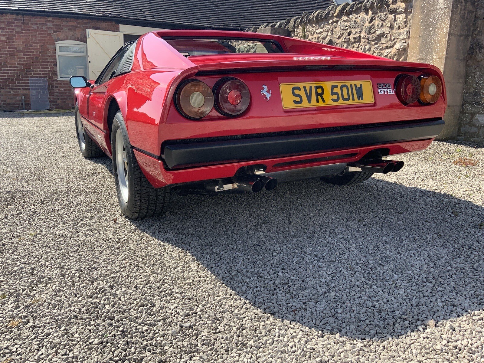 Ferrari 308 Rear Exhaust Panel/apron. Part No.60728600 for sale online ...