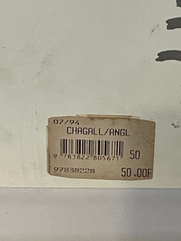 Marc Chagall Book by Benedikt Taschen "Painting as Poetry" | eBay