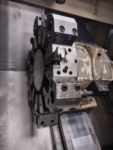 OKUMA CROWN MODEL 762E CNC LATHE, 8" CHUCK, OSP700L CONTROL, TAILSTOCK ...