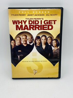 Tyler Perry's Why Did I Get Married Full Screen DVD Janet Jackson | eBay