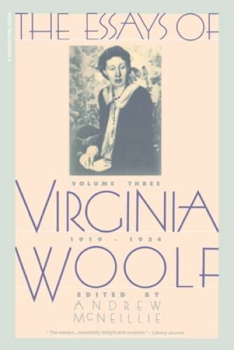 The Essays of Virginia Woolf, Vol 3: 1919-1924 - Paperback - GOOD ...