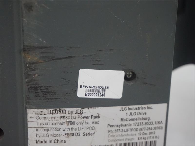 JLG Liftpod FS80 D3 Power Pack 30 Days Warranty Expedited Shipping | eBay