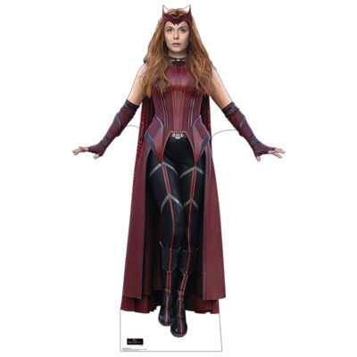 SCARLET WITCH / WANDA MAXIMOFF WandaVision CARDBOARD CUTOUT Standup ...