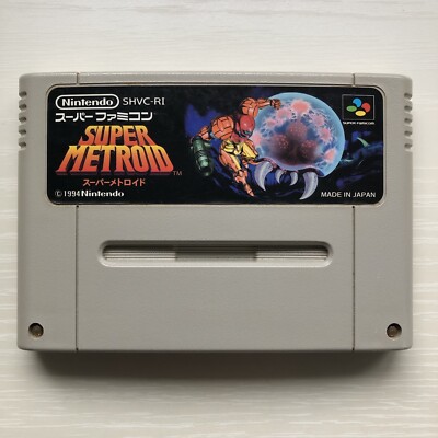 Super Metroid Super Famicom SFC SNES Japan | eBay