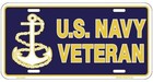 U.S. Navy Veteran United States Navy License Plate Wall Sign Tag Made ...