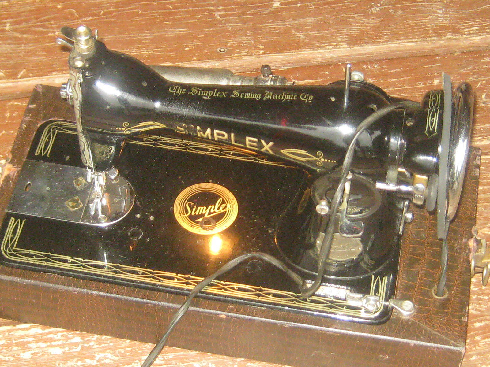 1940's 1950's Original Vintage Used The Simplex Sewing Machine Made USA ...