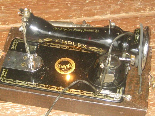 1940's 1950's Original Vintage Used The Simplex Sewing Machine Made USA ...