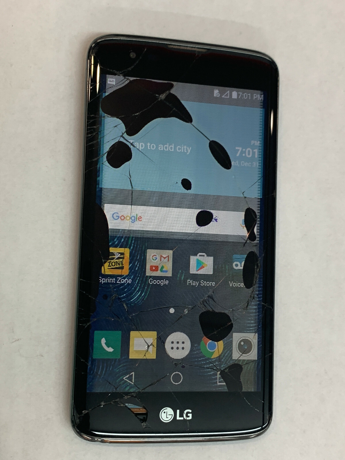 SPRINT / BOOST Mobile LG LS675 Tribute 5 4G LTE Smart Video Cell Phone ...