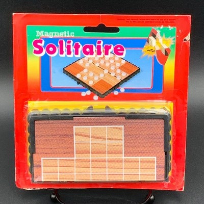 Vtg Super Accord Magnetic Solitaire Game Board 647 Original Packaging ...