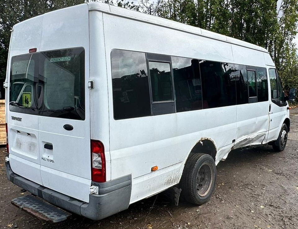 2009 FORD TRANSIT MINI BUS T430 RWD 2.4 DIESEL BREAKING WHOLE VAN FOR ...