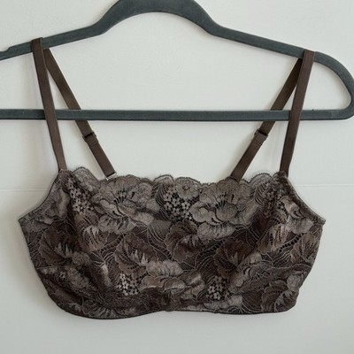 Soma The Camisole Bra Unlined Brianna Mocha Women's Size 36DD Stretch ...