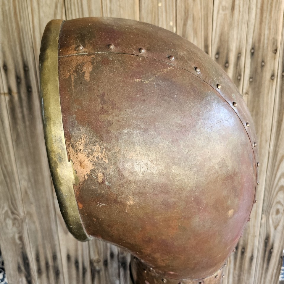 Simpson Lawrence Copper & Brass Cowl Vent Ship Nautical Decor | eBay